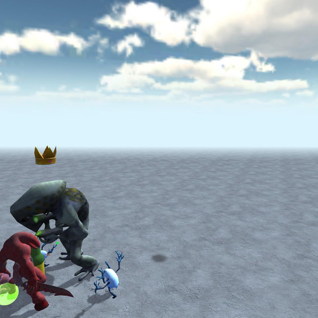Unity Play | Icecrystalosc and sprite vs king alien game