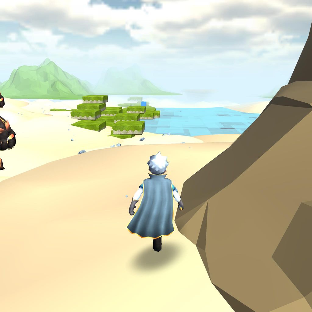 Unity Play | nyamper di Pulau pasir raksasa penuh monster game