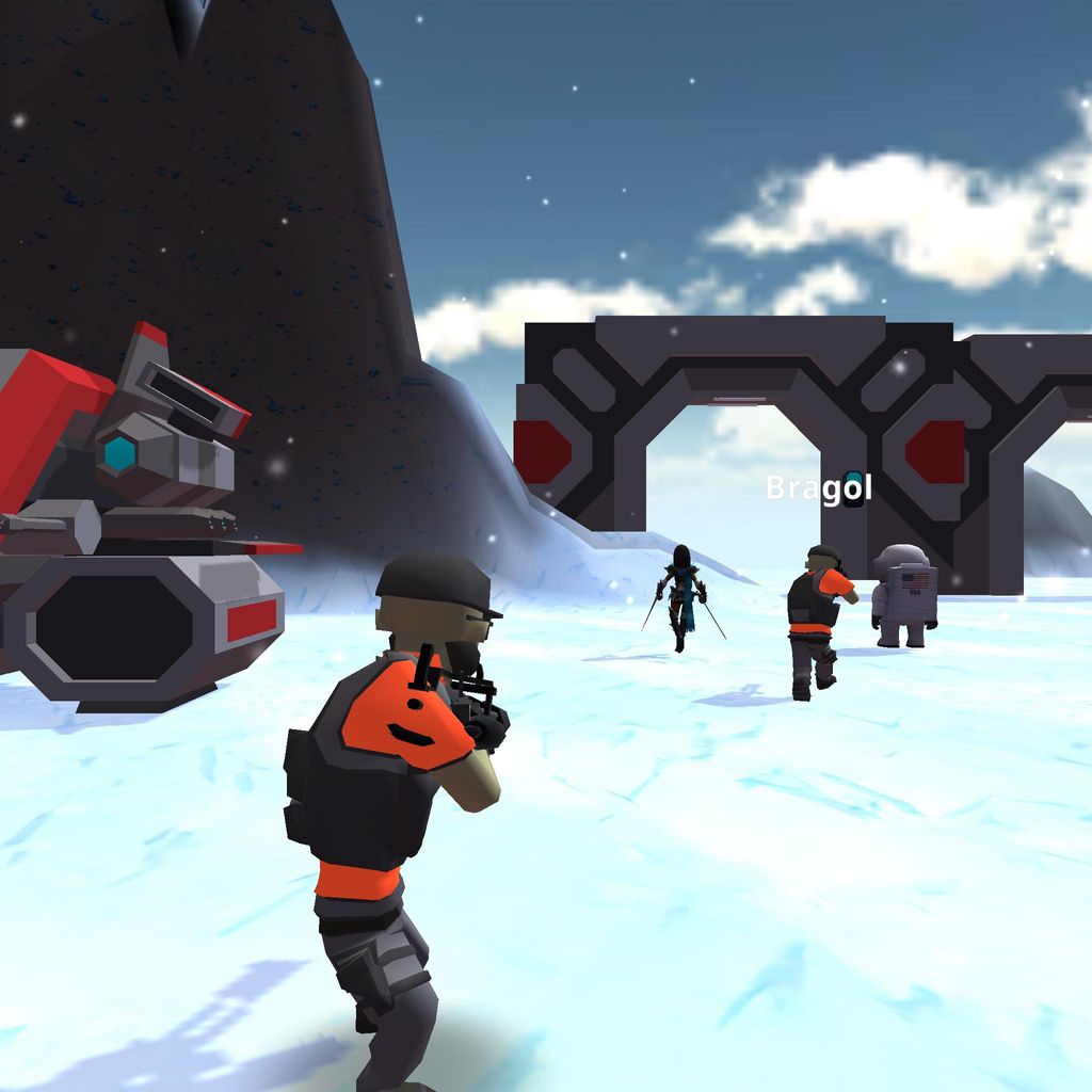 Unity Play | north pole and South pole attack game
