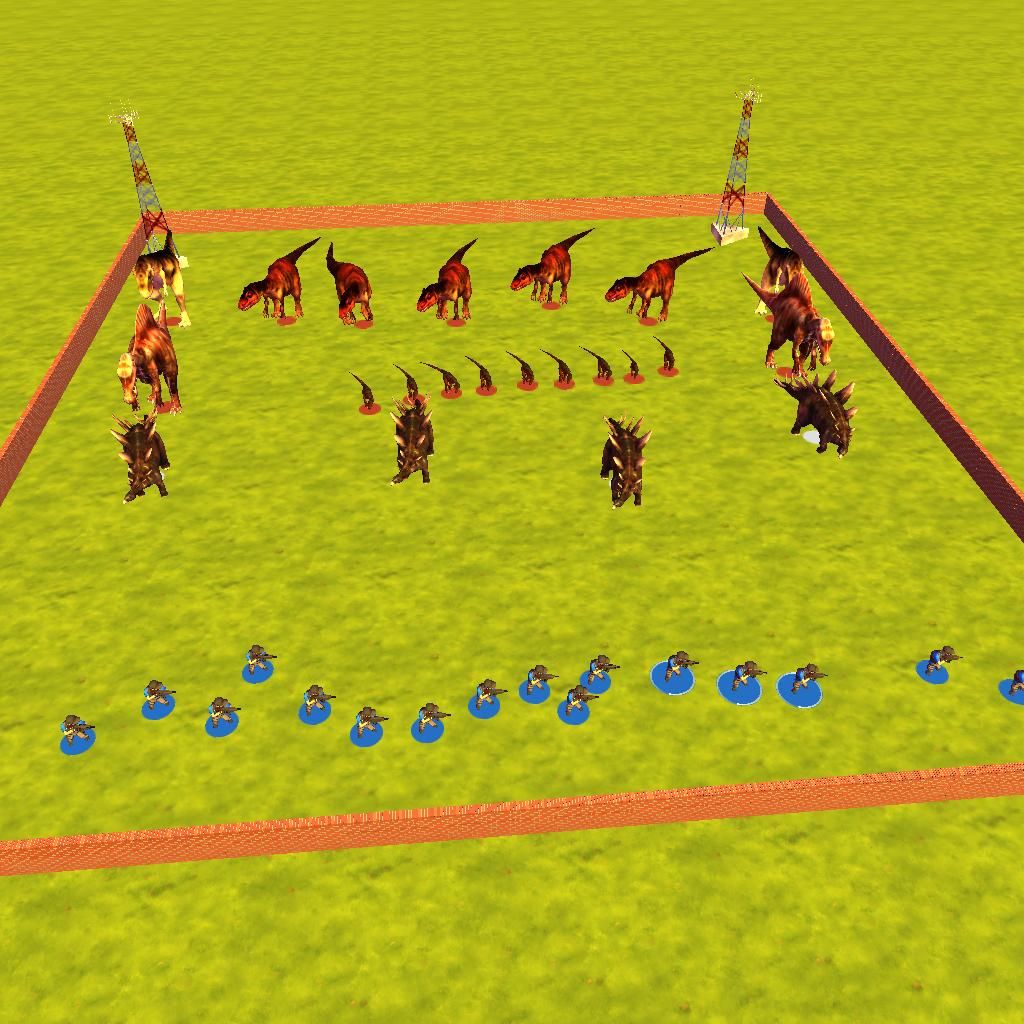 Unity Play | Dinosaur battle game
