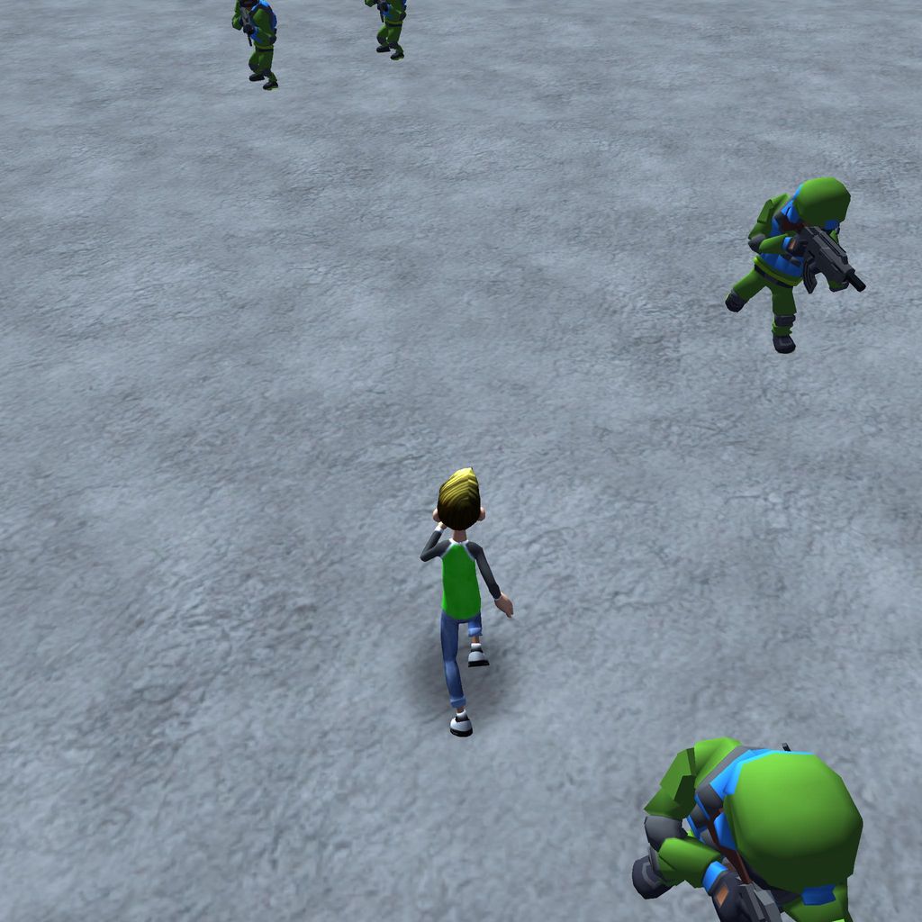 Unity Play | PVZ but military Level 2 game