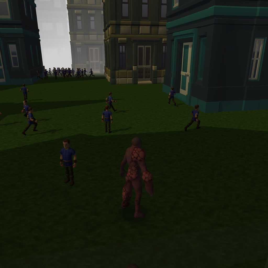 Unity Play | zombie in se dark fin game