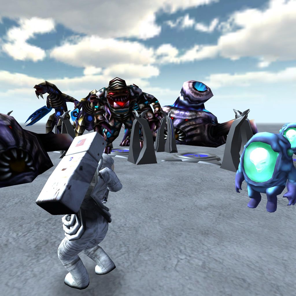 Unity Play | Human vs Alien game