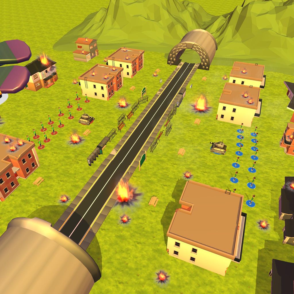 Unity Play | La guerra del barrio game
