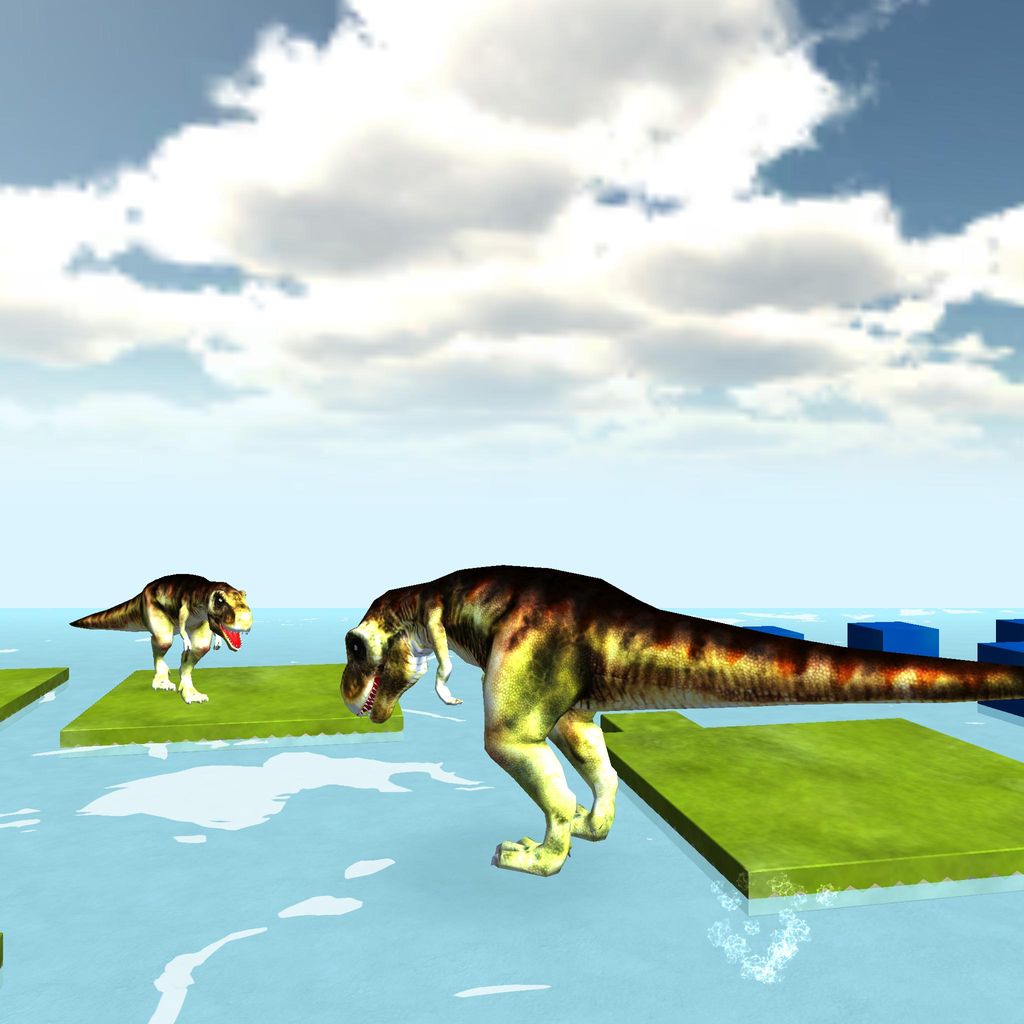 Unity Play | Dino Water Run game