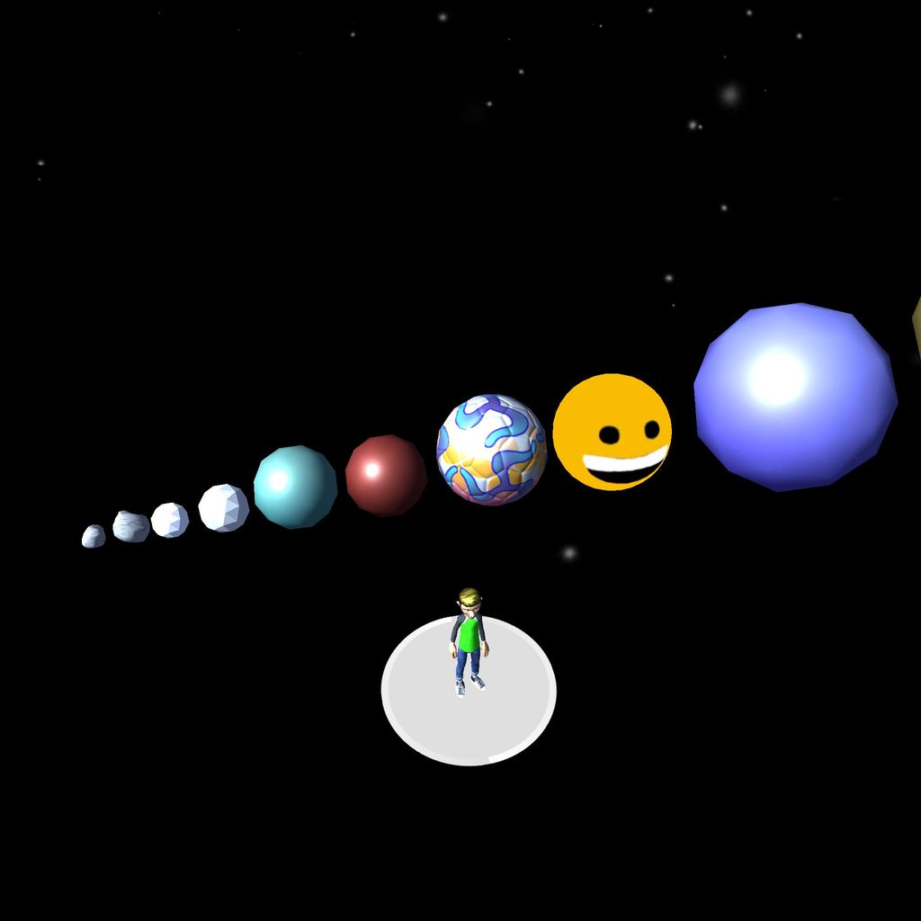 Unity Play | Universe size comparison pt2 game