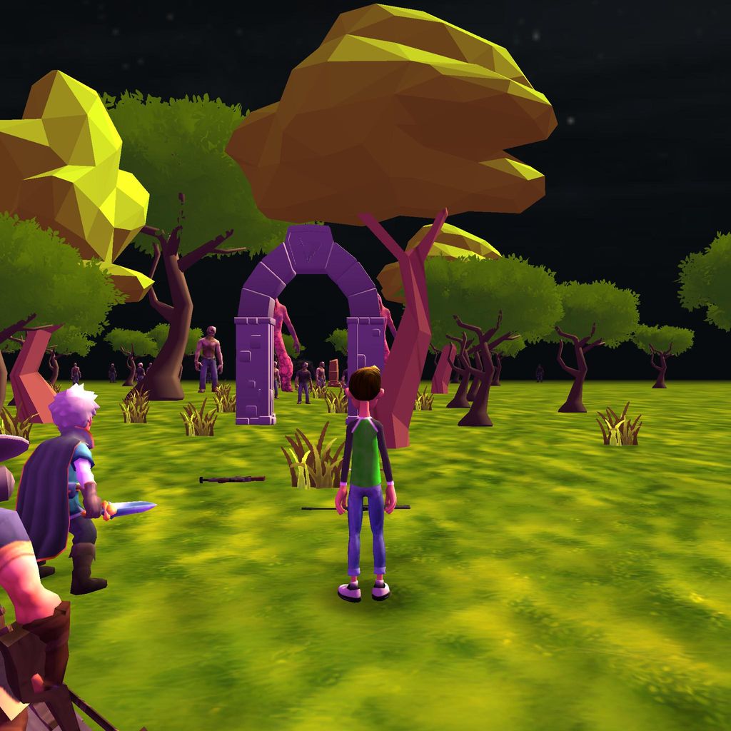 Unity Play | perang melawan zombie game