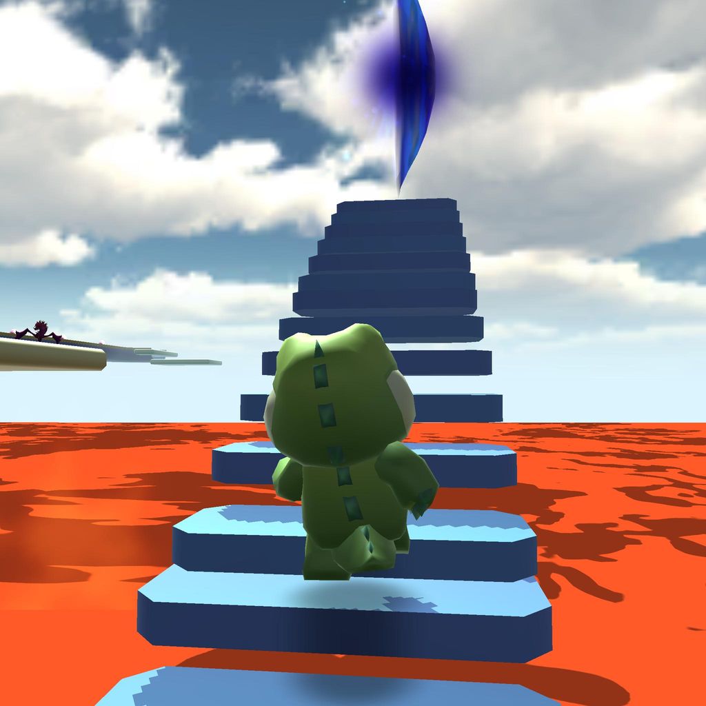 Unity Play | Crocodile Parkour game