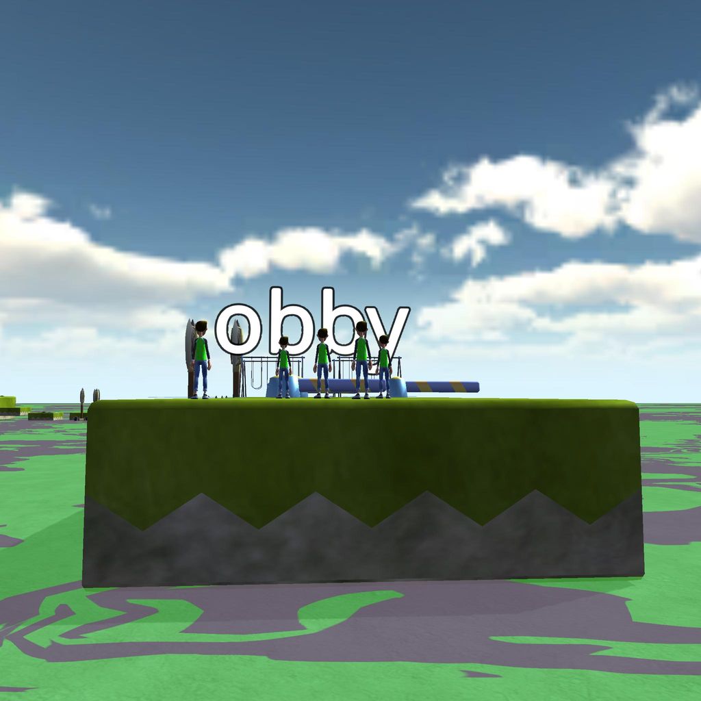 Unity Play | random obby for people who are bored game