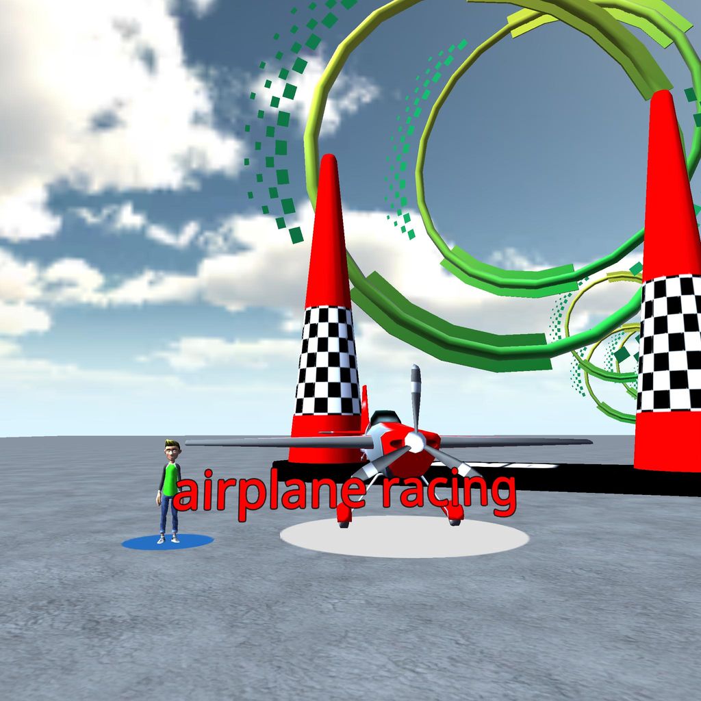 Unity Play | airplane racing game