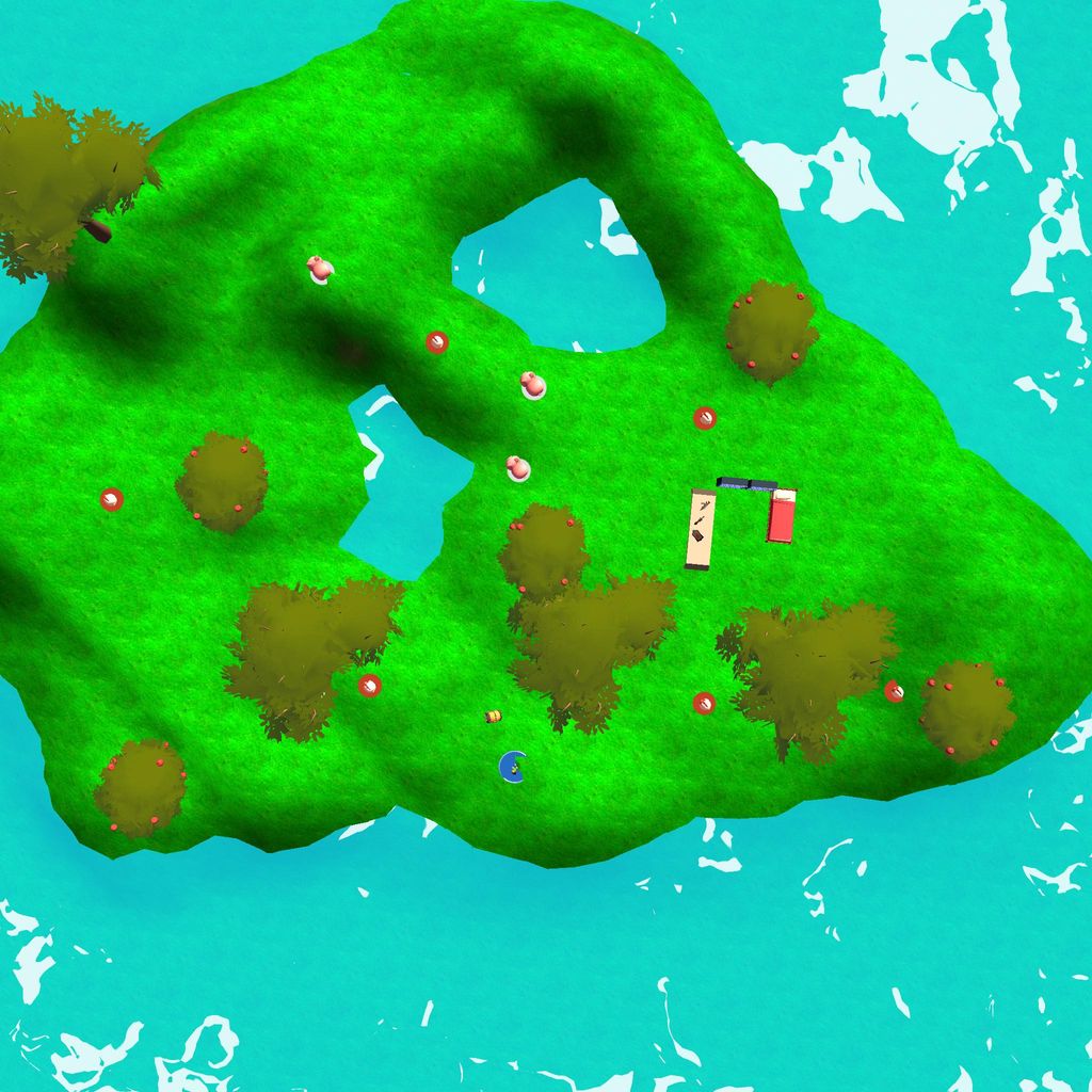 Unity Play | 100 days on island game