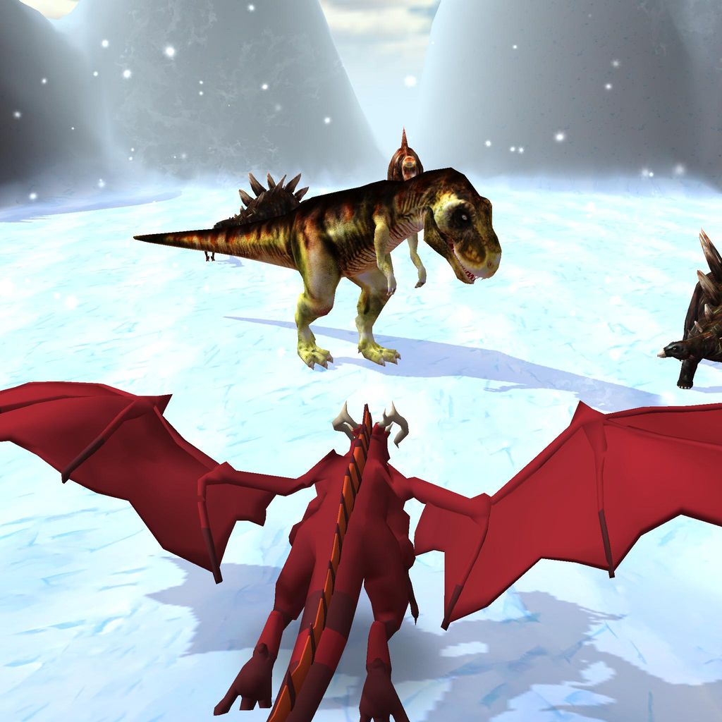 Unity Play | Dragons and humans vs dinosaurs game