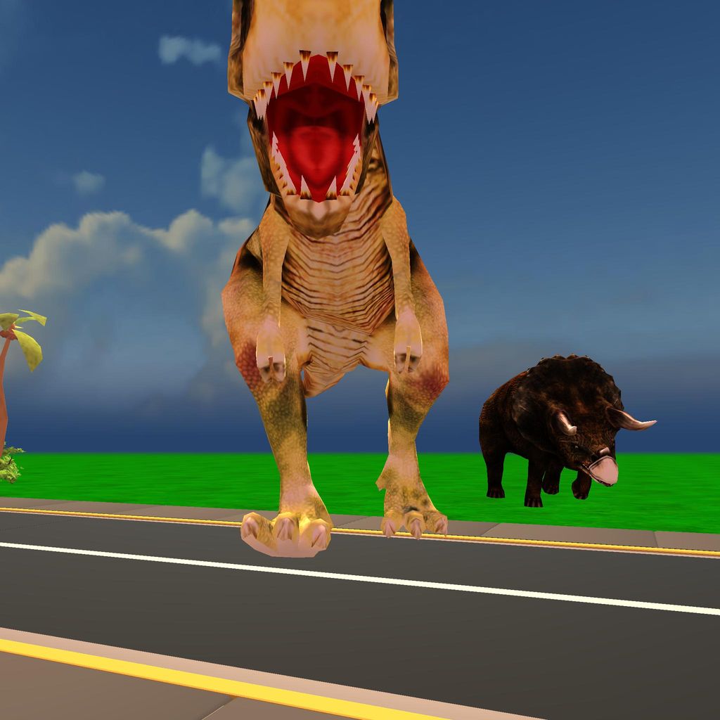 Unity Play | t-rex escape jurassic park game