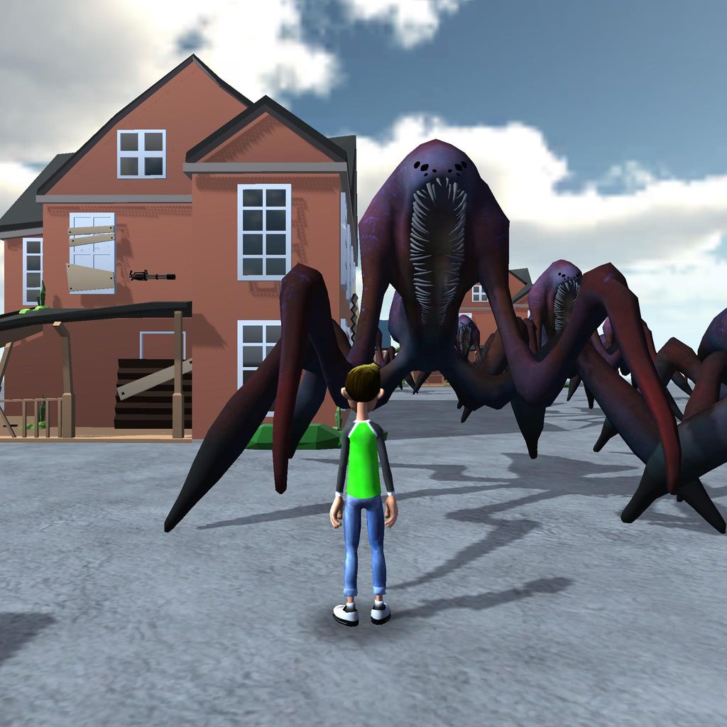 Unity Play | Spider attack game