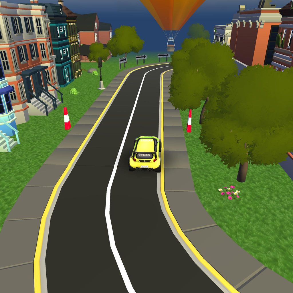 Unity Play | auto amarillo game