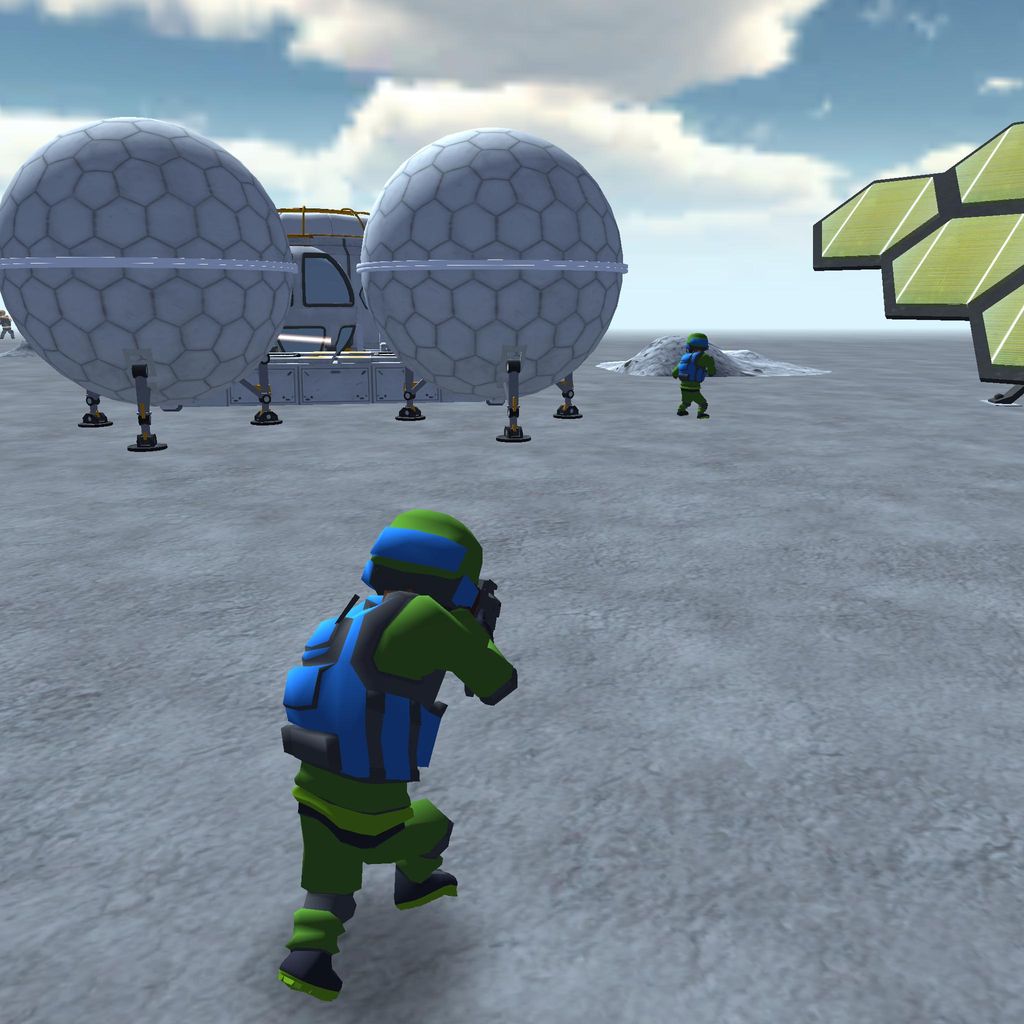 Unity Play | moon land game