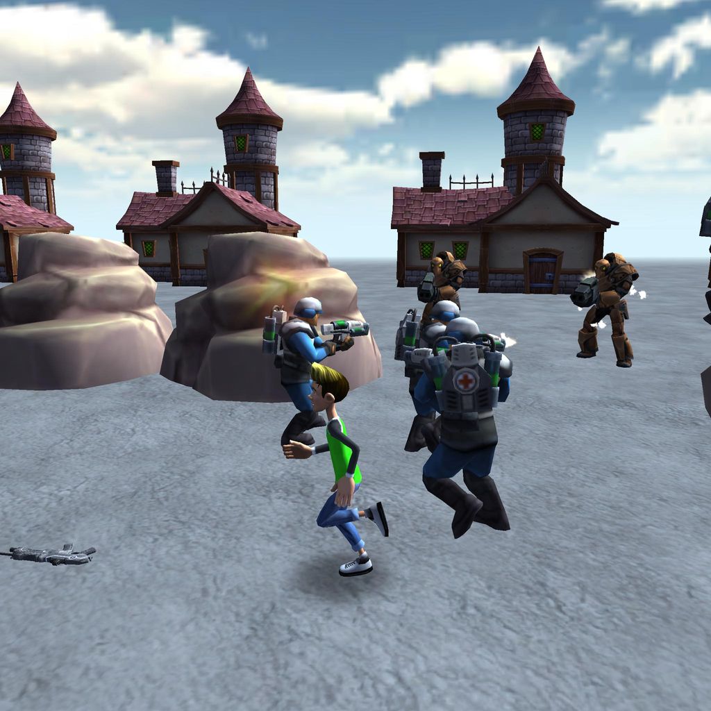 Unity Play | soldiers medic vs enemies game