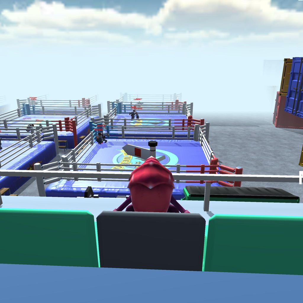 Unity Play | Watching people box game