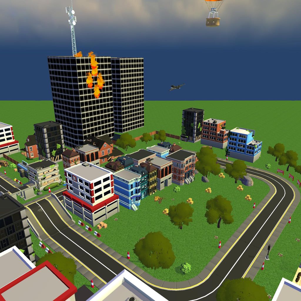 Unity Play | Twin Towers game