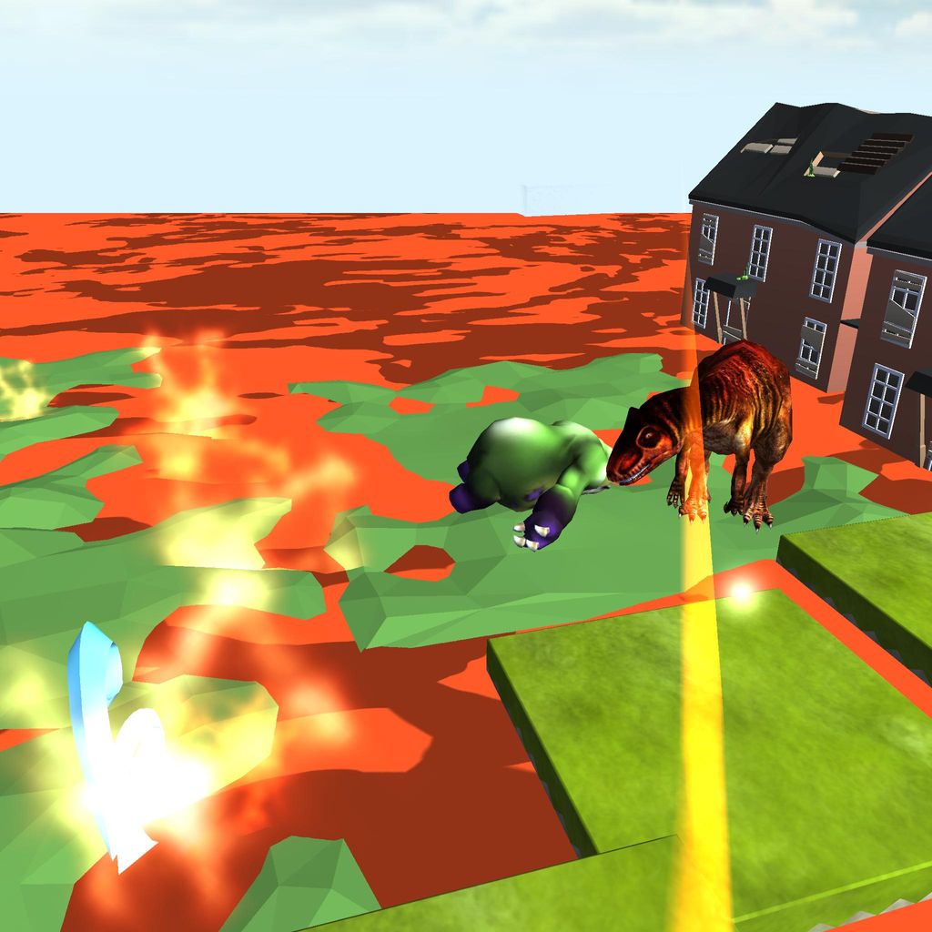 Unity Play | Cubo de lava game