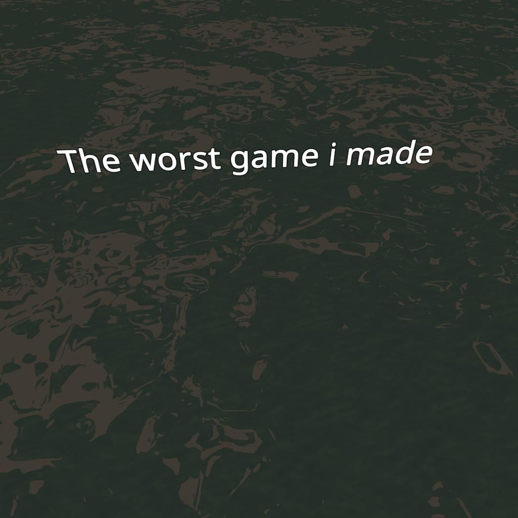 Unity Play | The worst game i made game