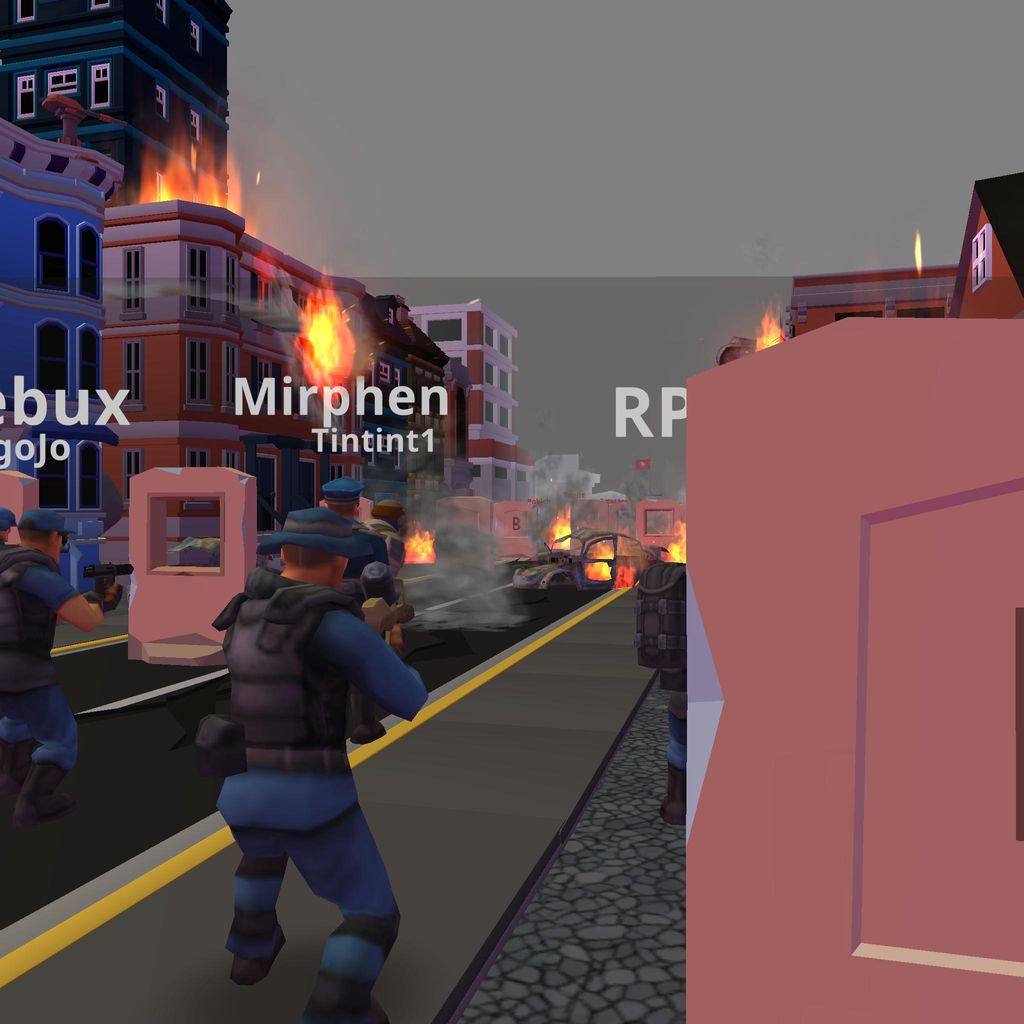 Unity Play | World War II city destroyed game