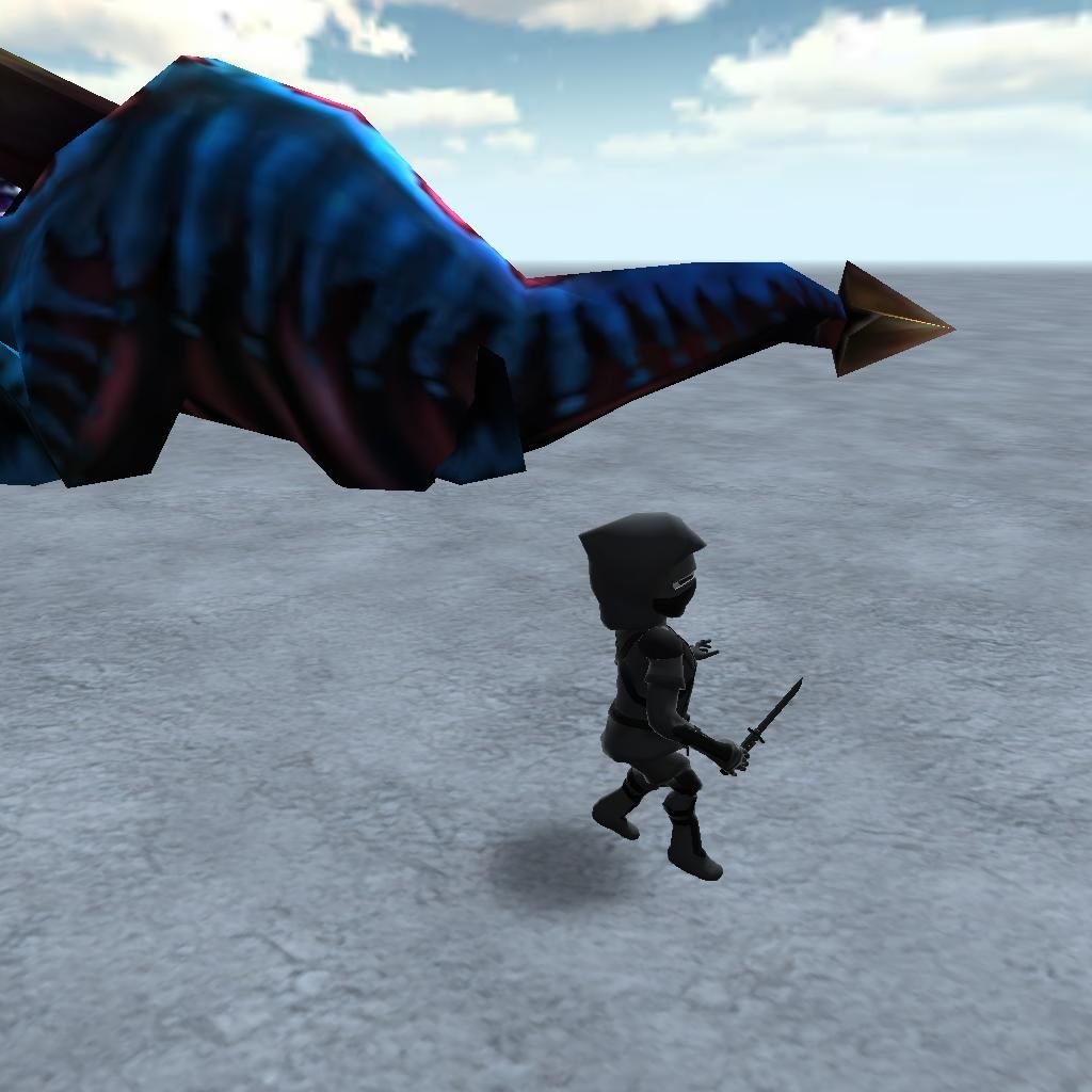 Unity Play | ninja vs monster game