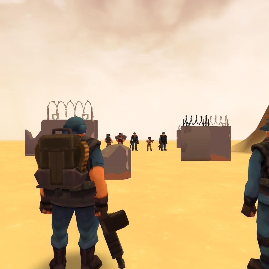 Unity Play | desert battle game