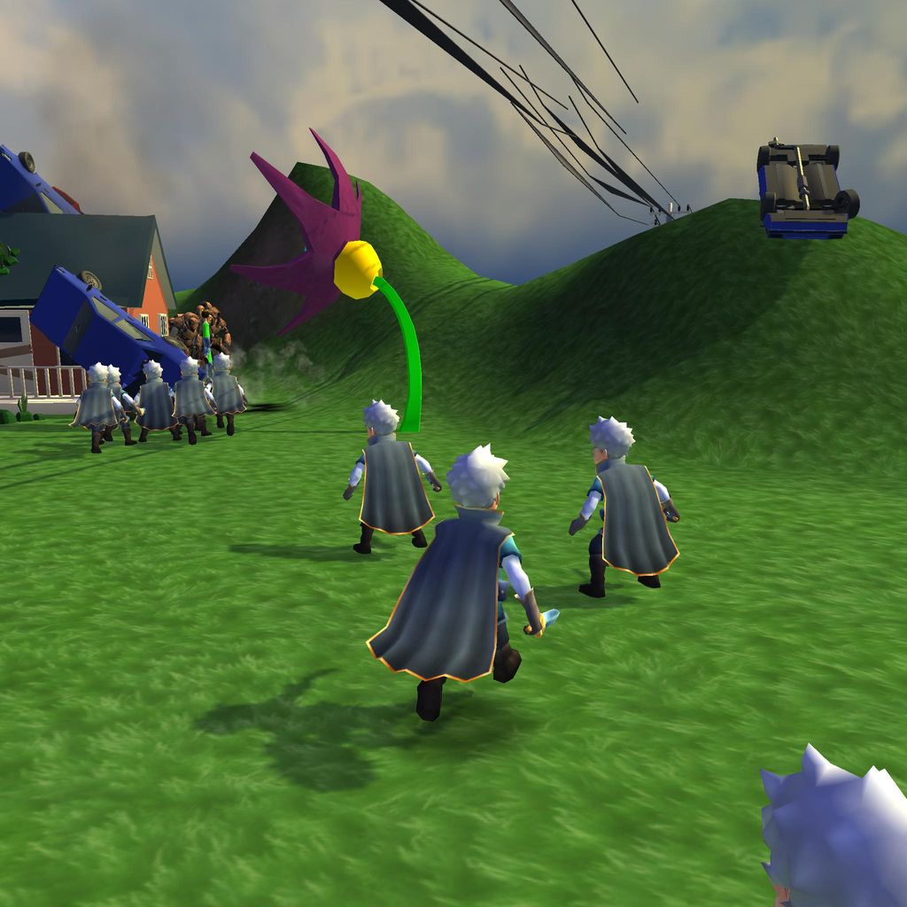 Unity Play | Robots attack game