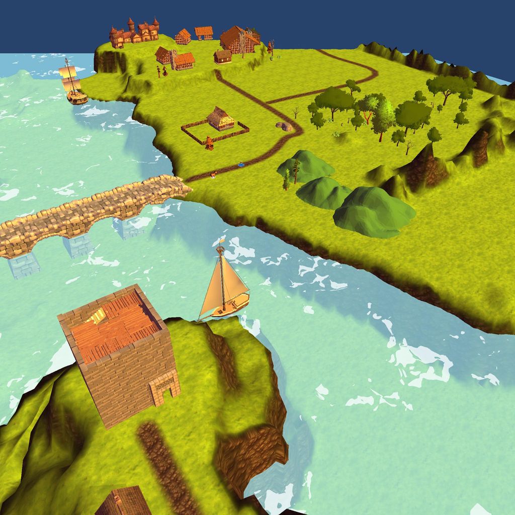 Unity Play | Template of Fantasy World 2 game