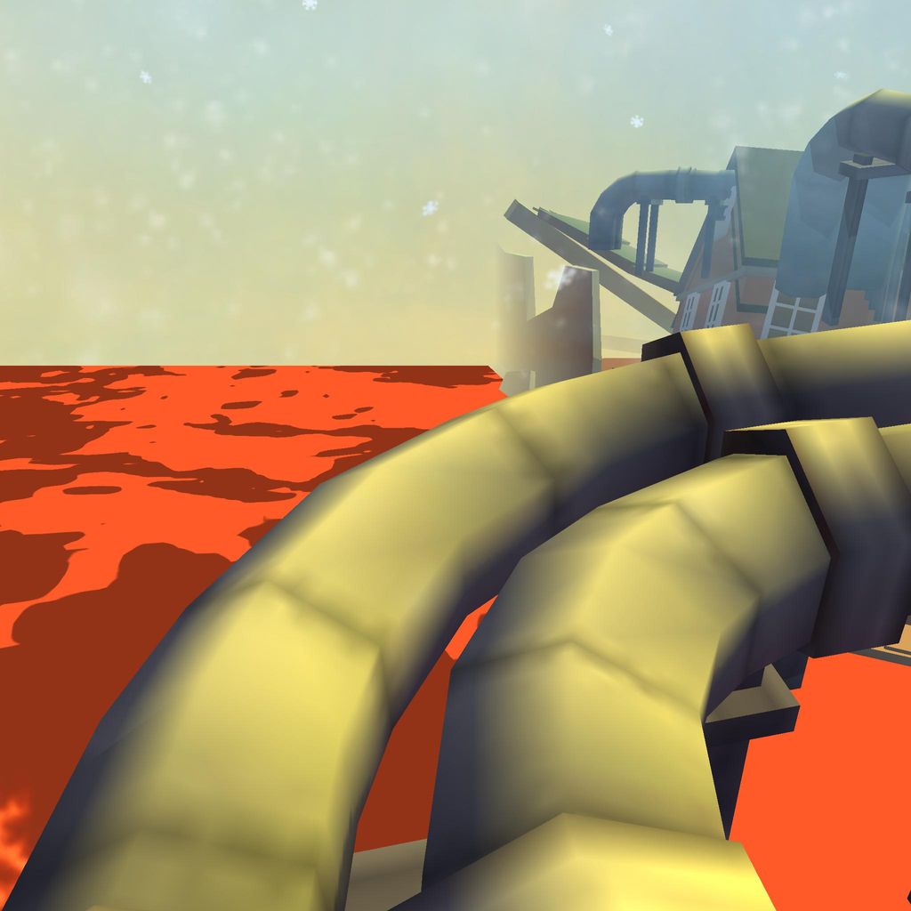 Unity Play | Lava parkour game