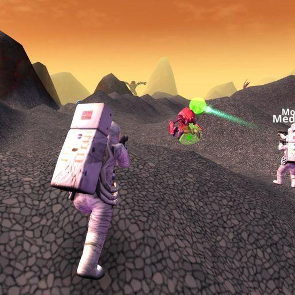 Unity Play | aliens vs explorers game