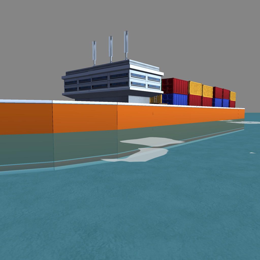 Unity Play | Cargo Ship Template game