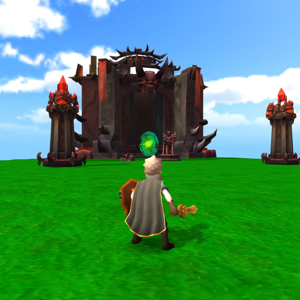 Unity Play | Land of doom 3 inside the castle game