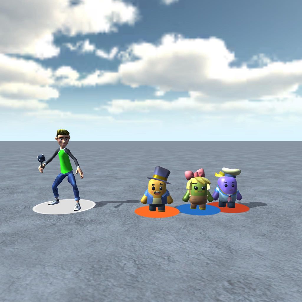 Unity Play | Bean fighters! game
