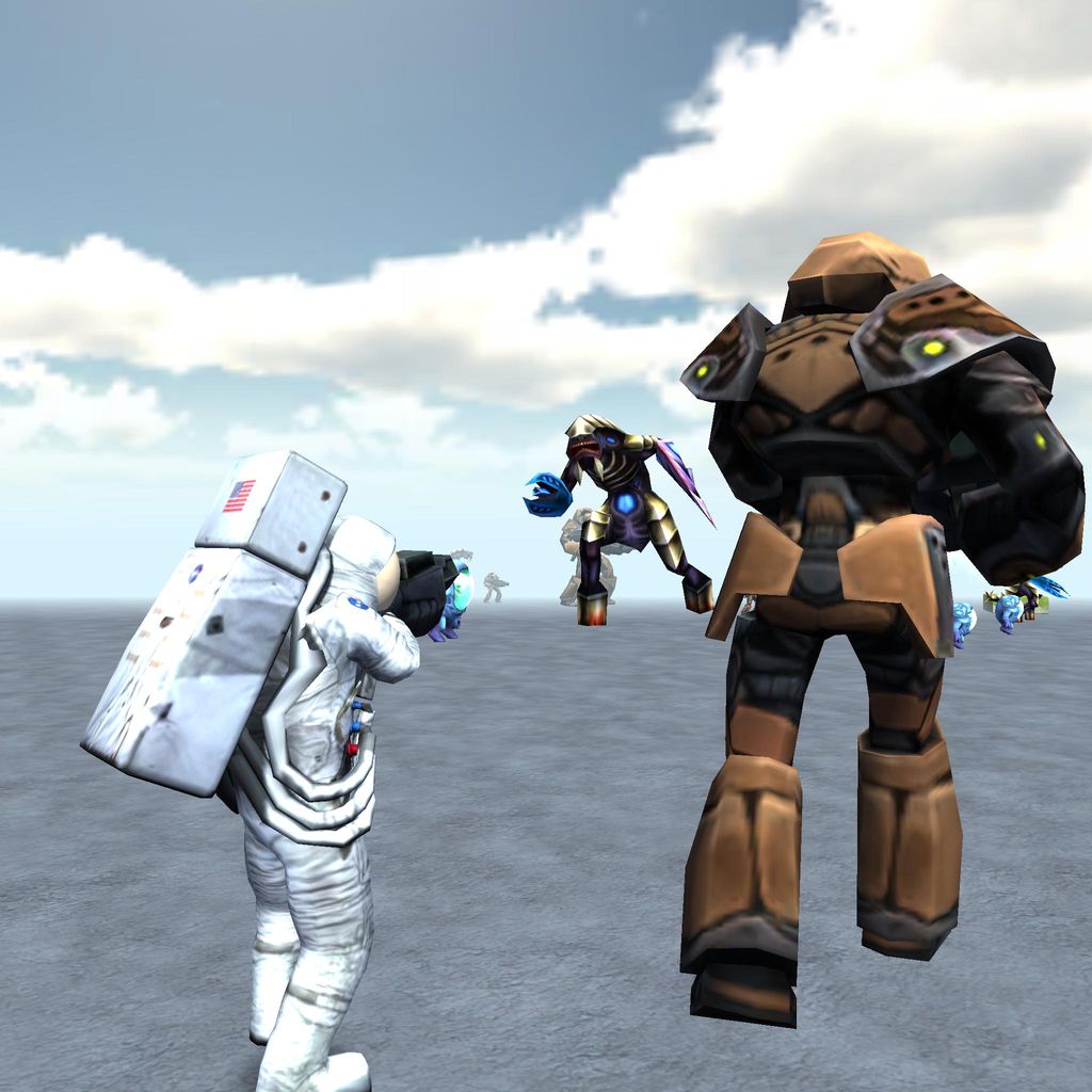 Unity Play | guerra na lua game