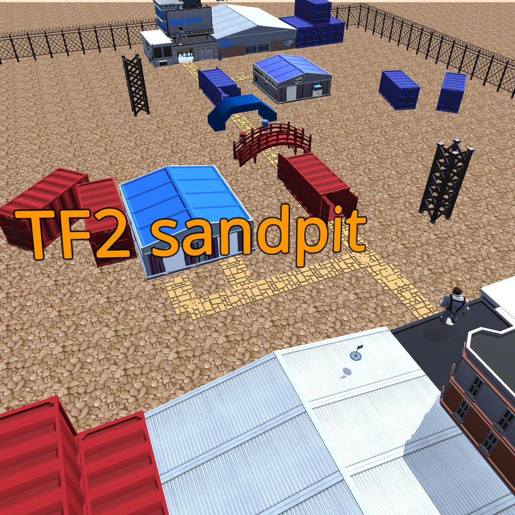 Unity Play | TF2 SANDPIT (capture the flag) game