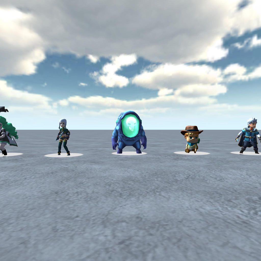 Unity Play | meet the sqaud game