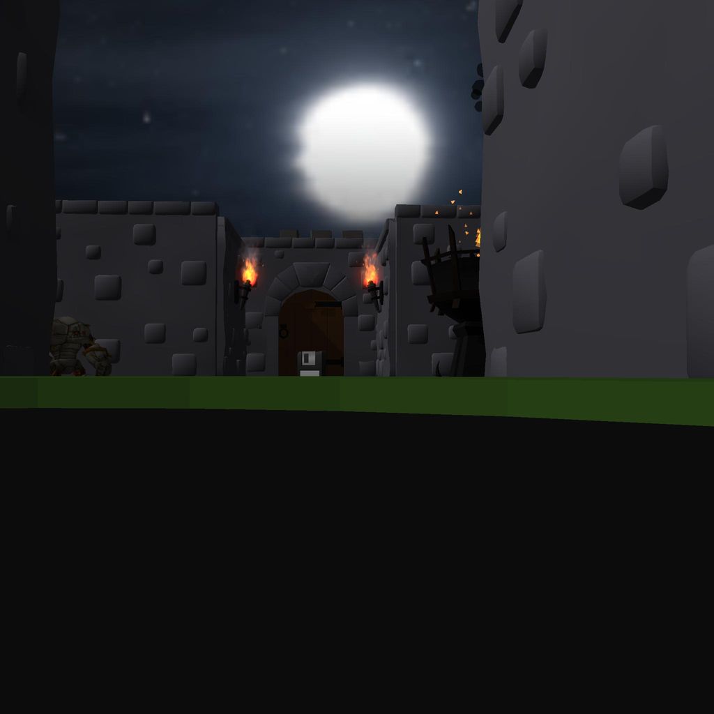 Unity Play | Creepy Golem game