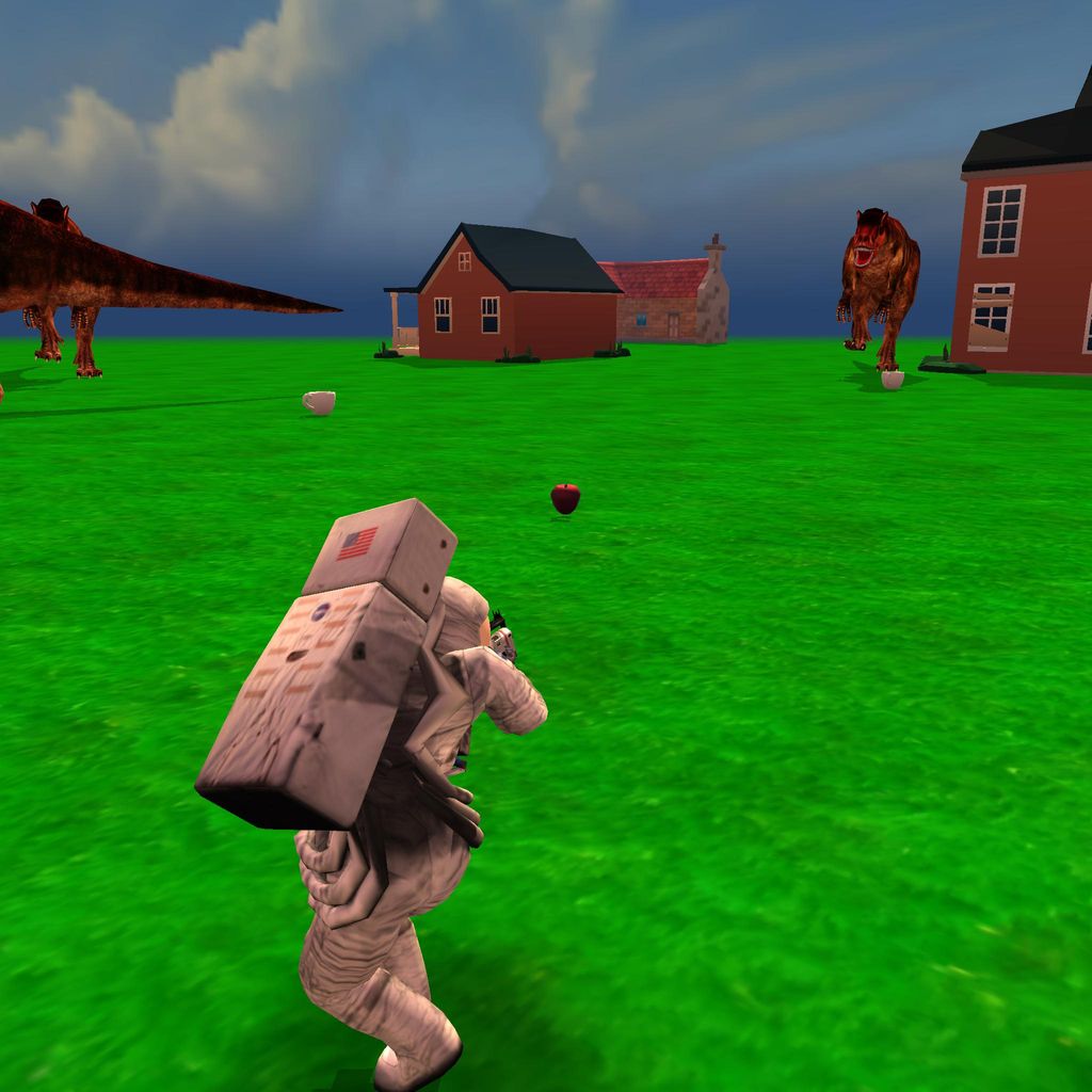 Unity Play | Kill dinosaur game