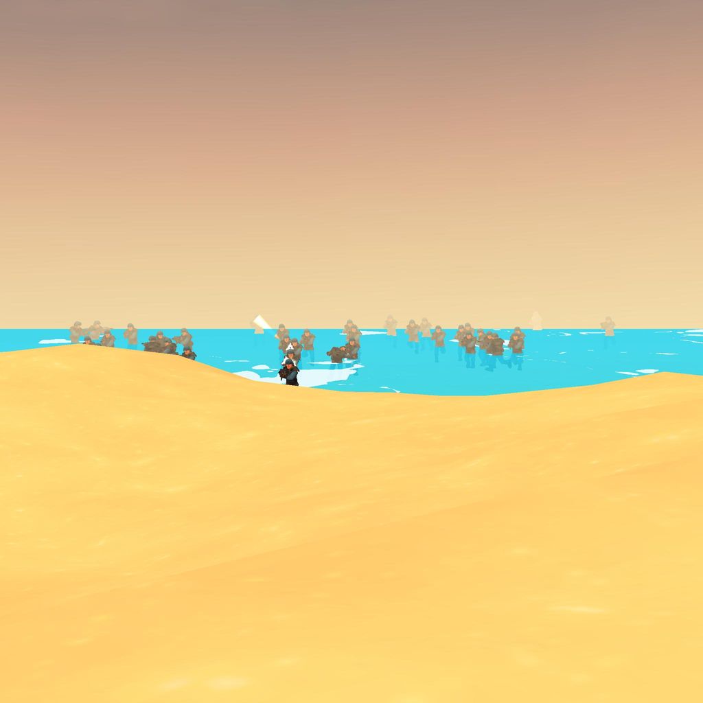 Unity Play | war on beach game