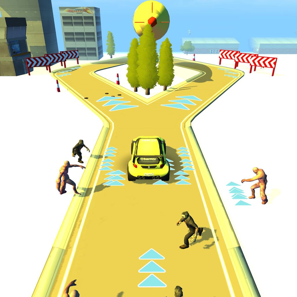 Unity Play | Zombie Drive race☠️☠️ game