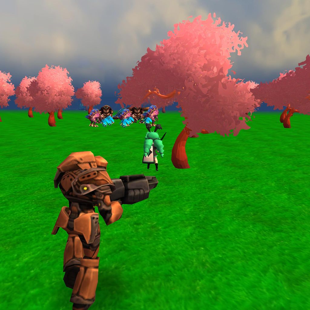 Unity Play | massacre alien game