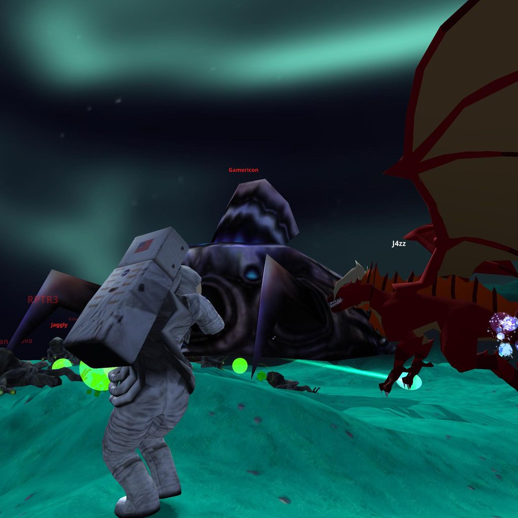 Unity Play | Human vs alien vs skeleton game