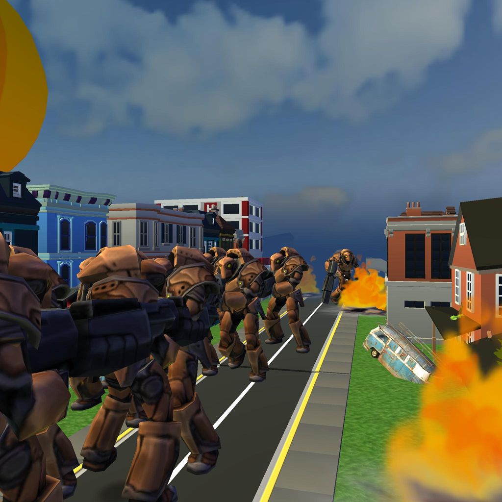 Unity Play | mech destruction 1 game