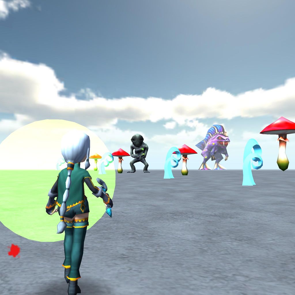 Unity Play | THE ALIEN BATTLE game