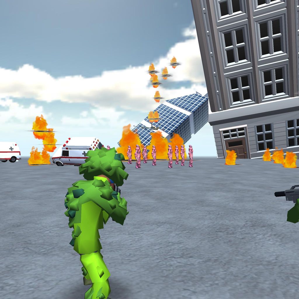 Unity Play | zombie batle game