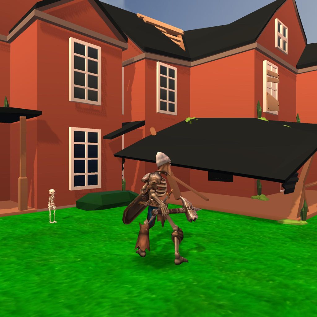 Unity Play | Skeleton help game