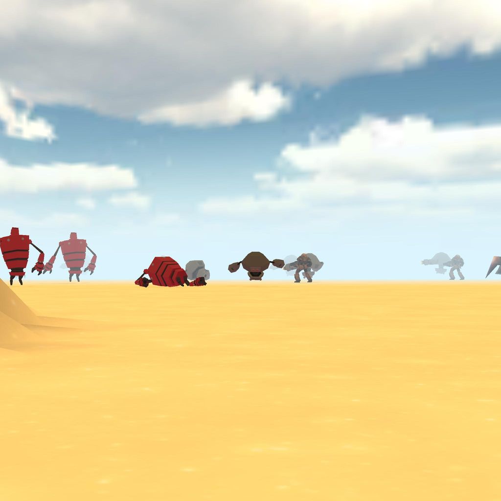 Unity Play | Robot bomb. game