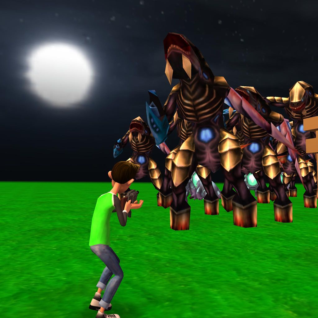 Unity Play | man alien kill game